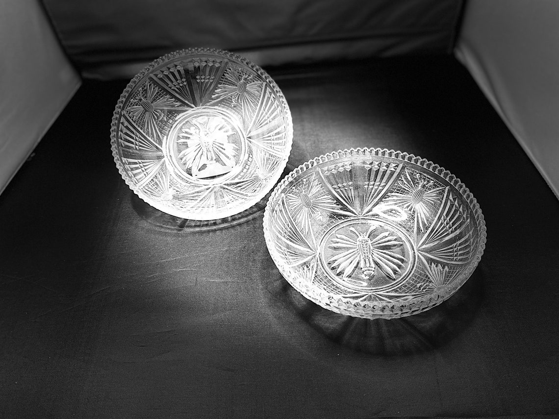 Cut Glass Dishes - Etsy