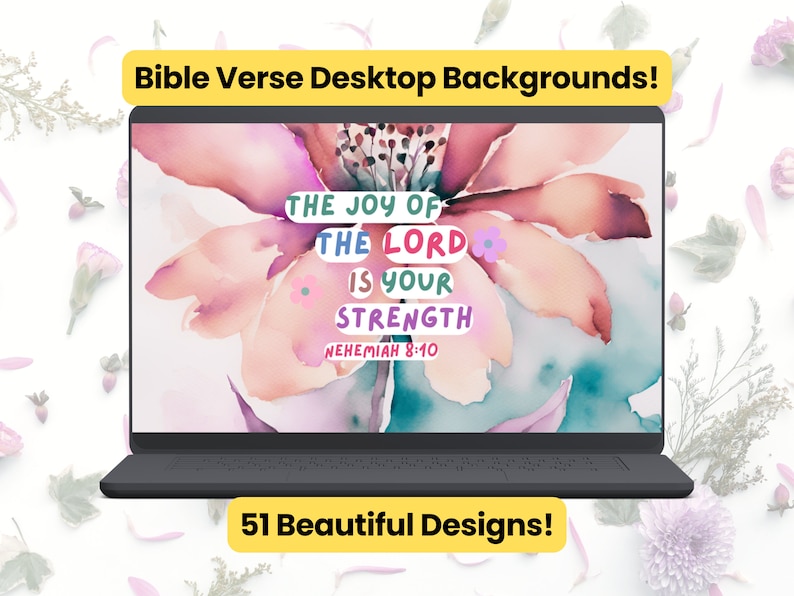 51 Bible Verse Desktop Wallpapers Daily Scripture Christian Inspiration ...