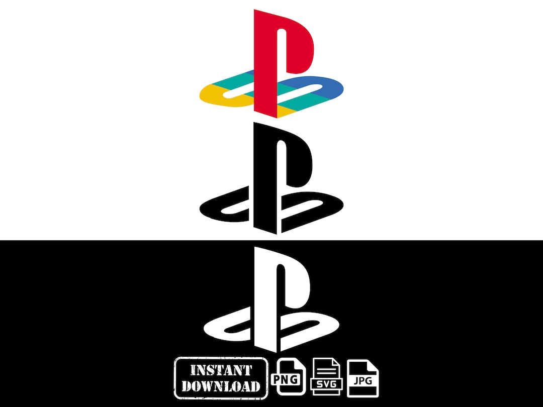 Playstation SVG, Playstation PNG, Gamer Logo Sign, Playstation Video ...