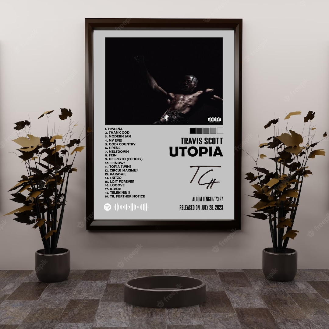 Travis Scott Utopia Poster - Etsy