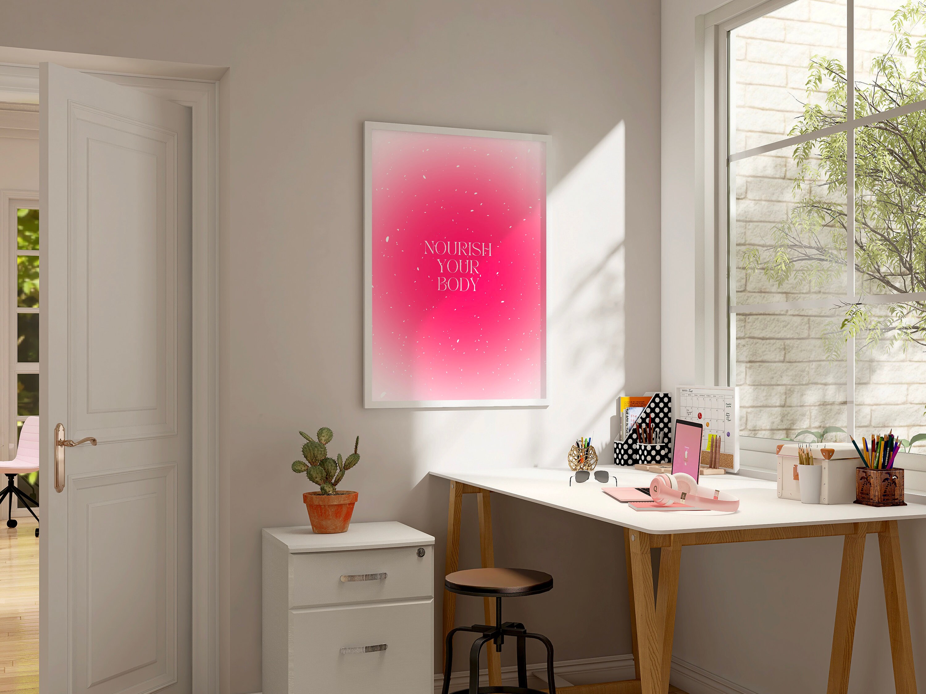 Aura Posters Set of 3, Spiritual Poster, Grainy Gradient, Gradient ...