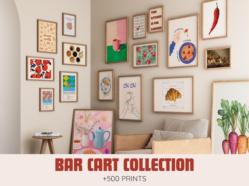 9000 Trendy Wall Art, MEGA BUNDLE, Maximalist Wall Art, Maximalist ...
