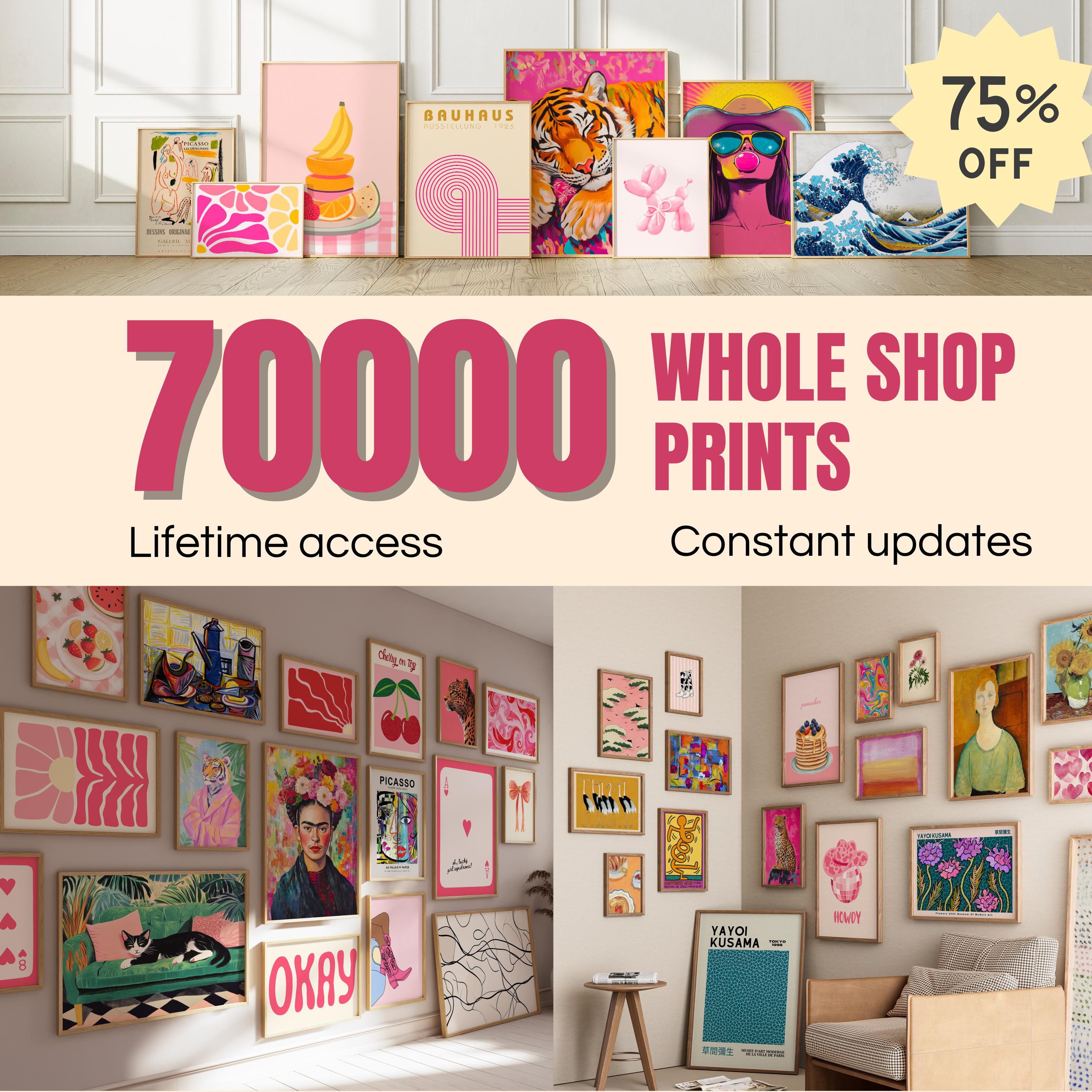 ENTIRE STORE SALE 70k Mega Bundle Wall Art, Printable Wall Art ...