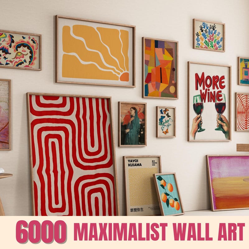 Unique Decor Maximalist - Etsy