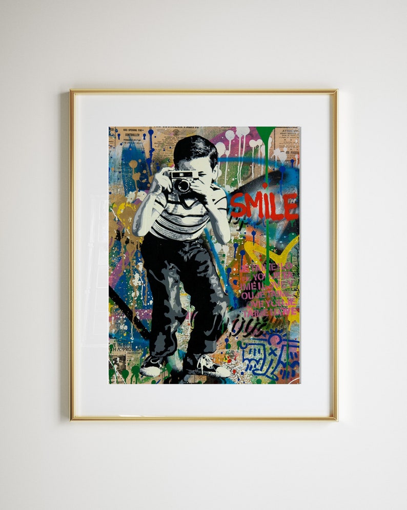 Graffiti Wall Art Set of 10 , Bundle of 10 Street Art ,graffiti Poster ...