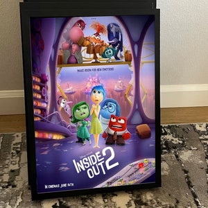 Inside Out 2 2024 Movie Poster, No Frame - Etsy UK