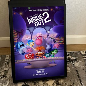 Inside Out 2 2024 Movie Poster, No Frame - Etsy UK