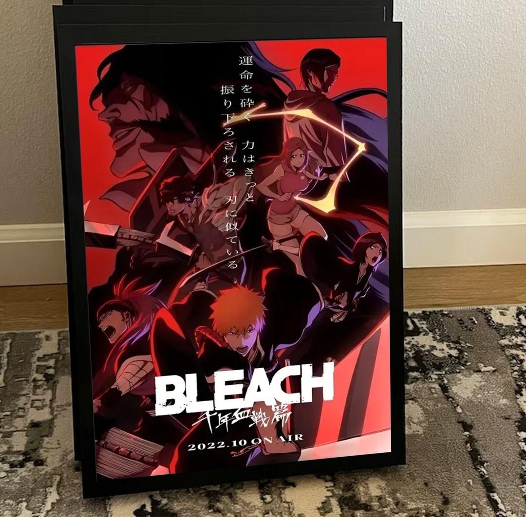 Anime Bleach Poster, No Framed - Etsy