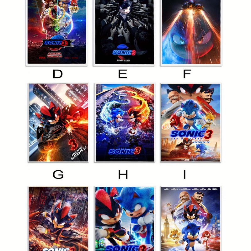 Sonic Poster - Etsy