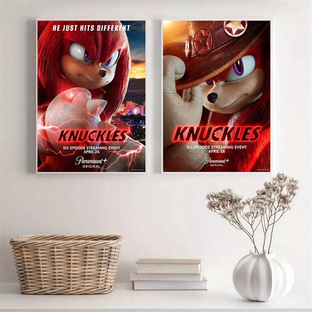 Knuckles Six Episode Streaming Event Premieres April 26 Poster - Etsy