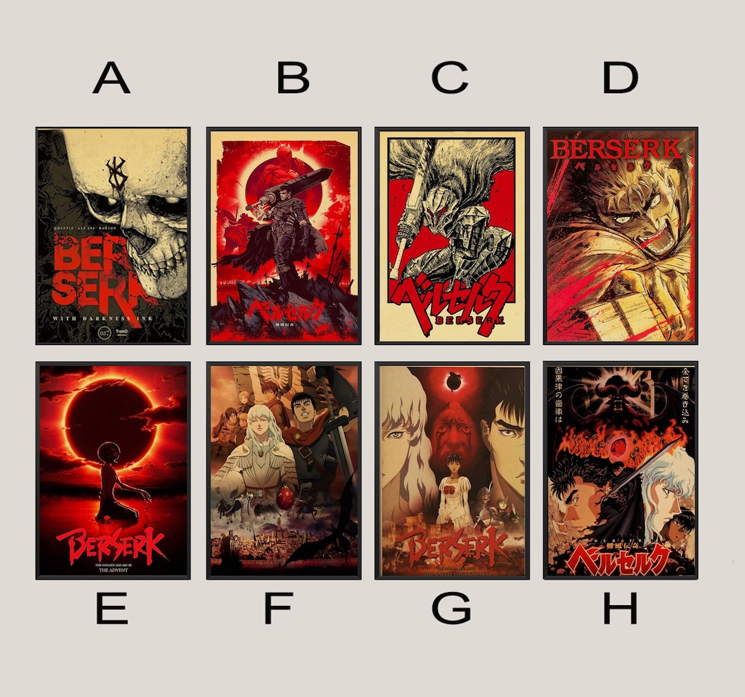 Berserk 1997 Vintage Movie Poster, No Framed - Etsy