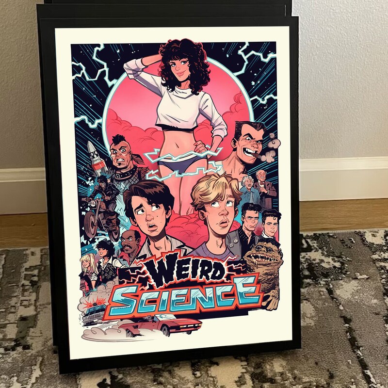 Weird Science Wall Art - Etsy