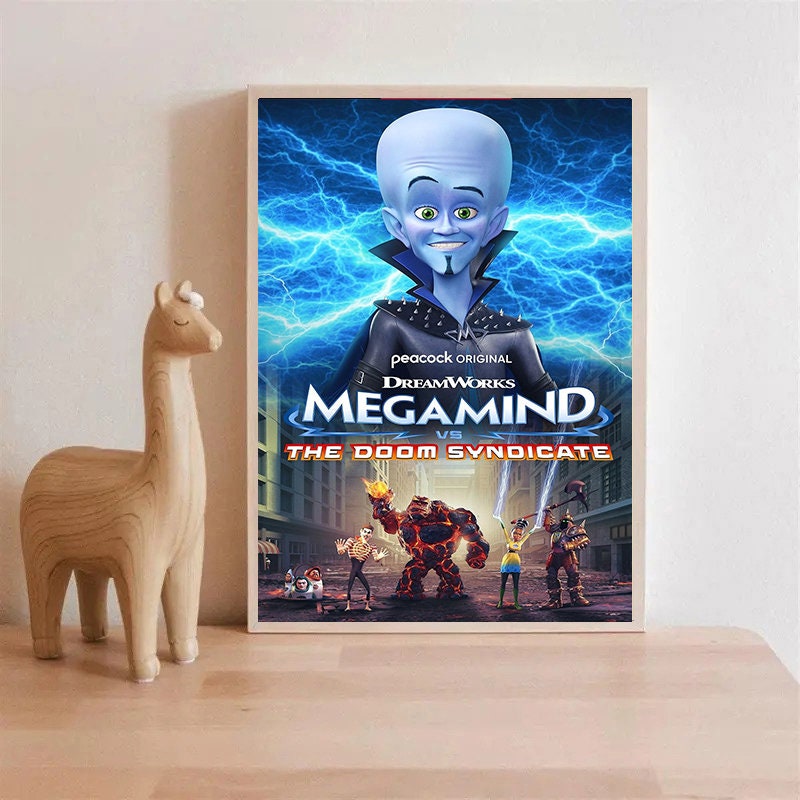 Megamind vs. the Dooom Syn cate 2024 Poster, Megamind Rules 2024 Movie Poster sold by Octavio ...