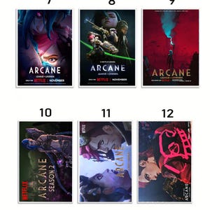 Arcane Season 1 Poster - Etsy