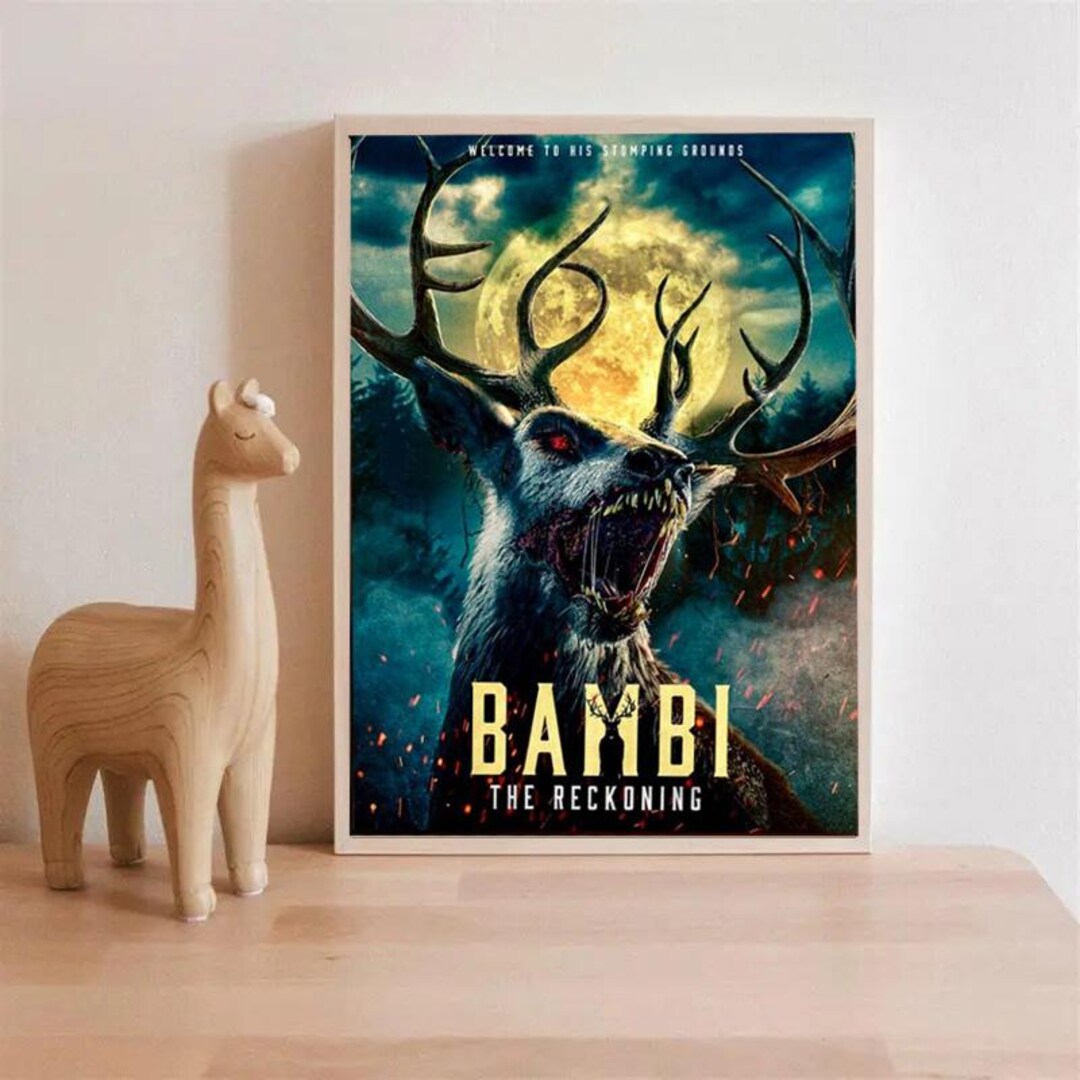 Bambi the Reckoning New Poster Welcome to His Stomping Grounds Horror ...