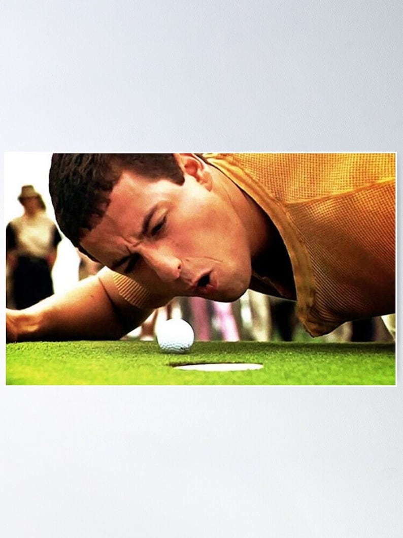Happy Gilmore Movie Poster Golf Print Funny Poster, Comedy, Sports ...