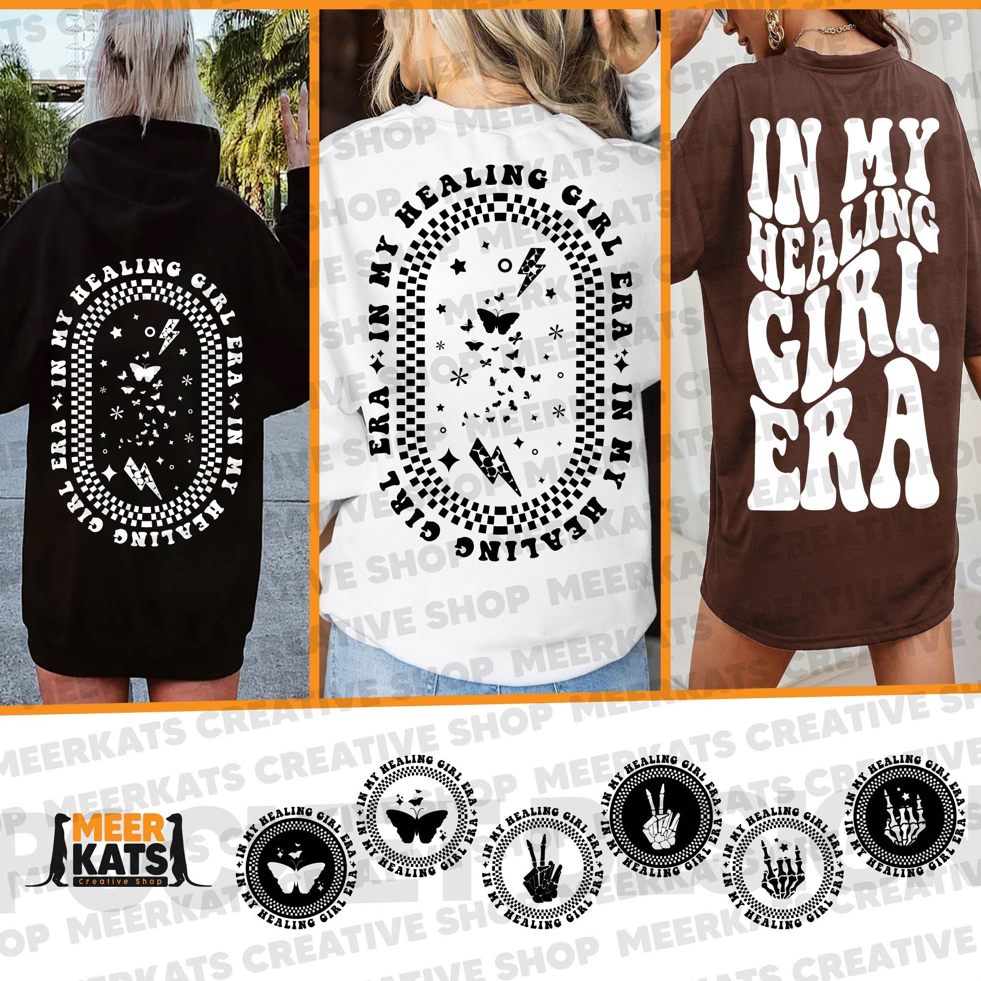 In My Healing Girl Era Png, Mental Health Svg, Positive Sublimination ...