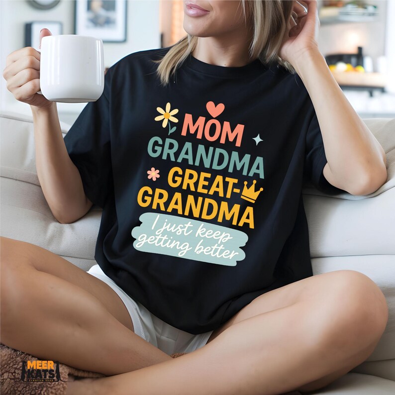 Mom Grandma Great-grandma PNG, Generations Quote Digital Download - Etsy