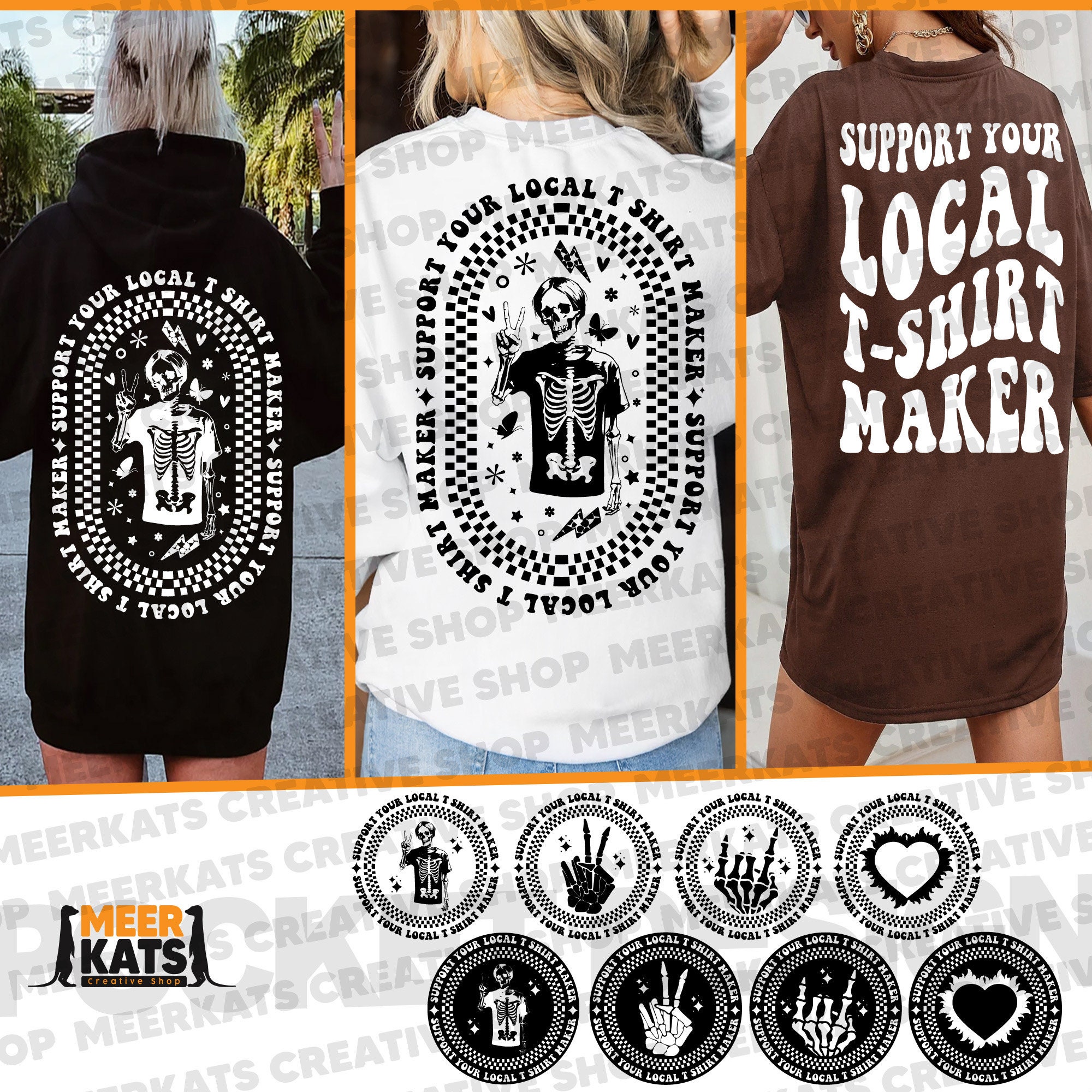 Support Your Local T-shirt Maker Svg, Funny Adult Svg, Sarcastic Svg ...