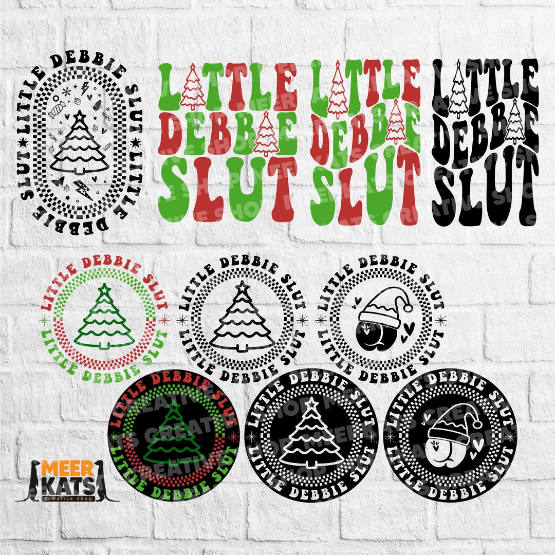Little Debbie Slut Svg, Christmas Bleach Svg, Christmas Cake Svg ...