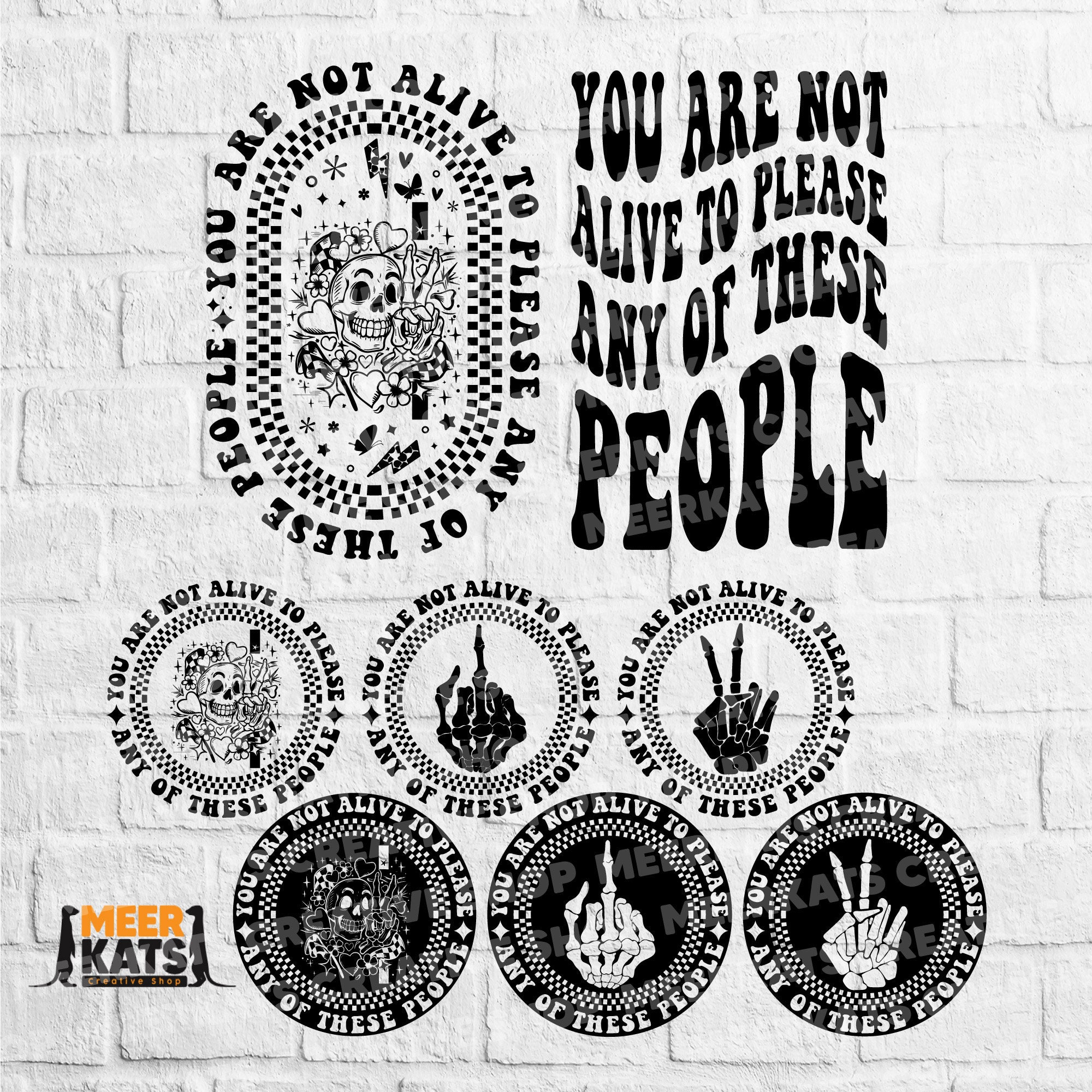You Are Not Alive to Please Any of These People Svg, Popular Svg, Funny ...
