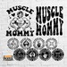 Muscle Mommy Svg, Workout Svg, Designs for Shirts, Popular Svg, Gym ...