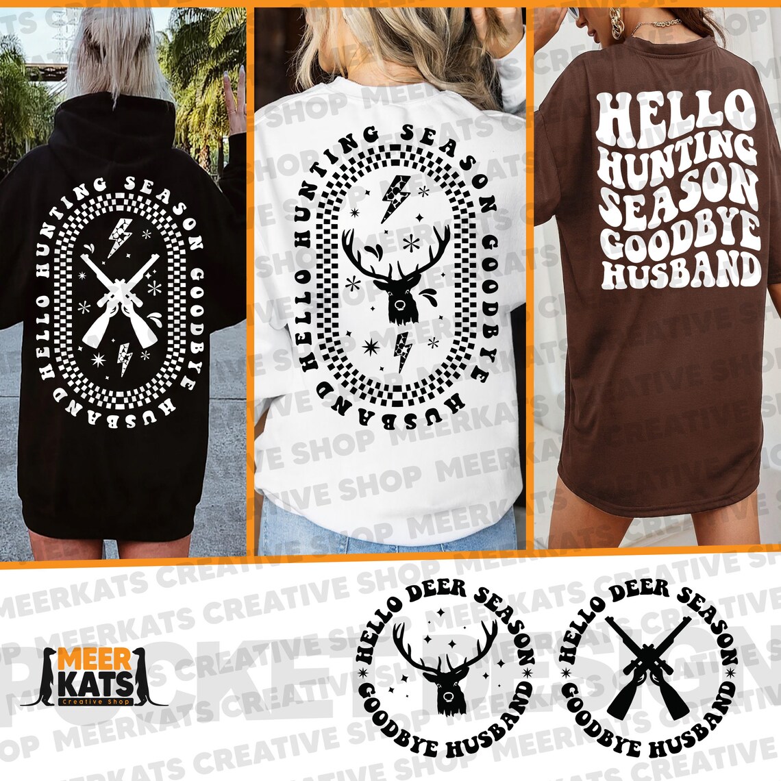 Hello Hunting Season Goodbye Husband Svg, Deer Season Svg, Adult Humor ...