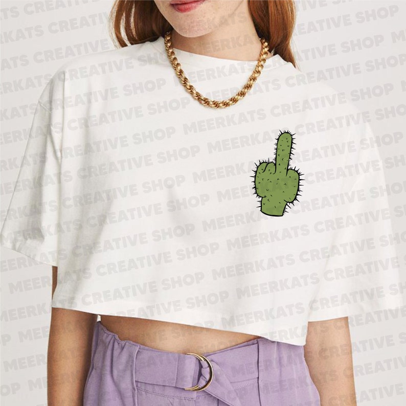 Fucktus Svg, Cute Cactus Svg, Factus Middle Finger Svg, Cactus Shirt ...