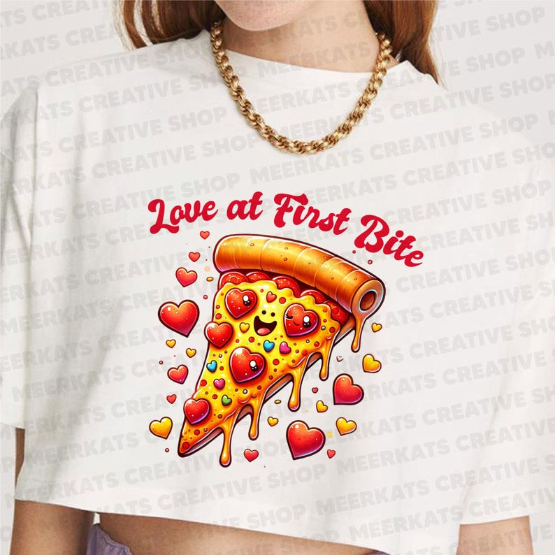 Love at First Bite PNG - Cute Pizza Slice Design, Digital Download ...