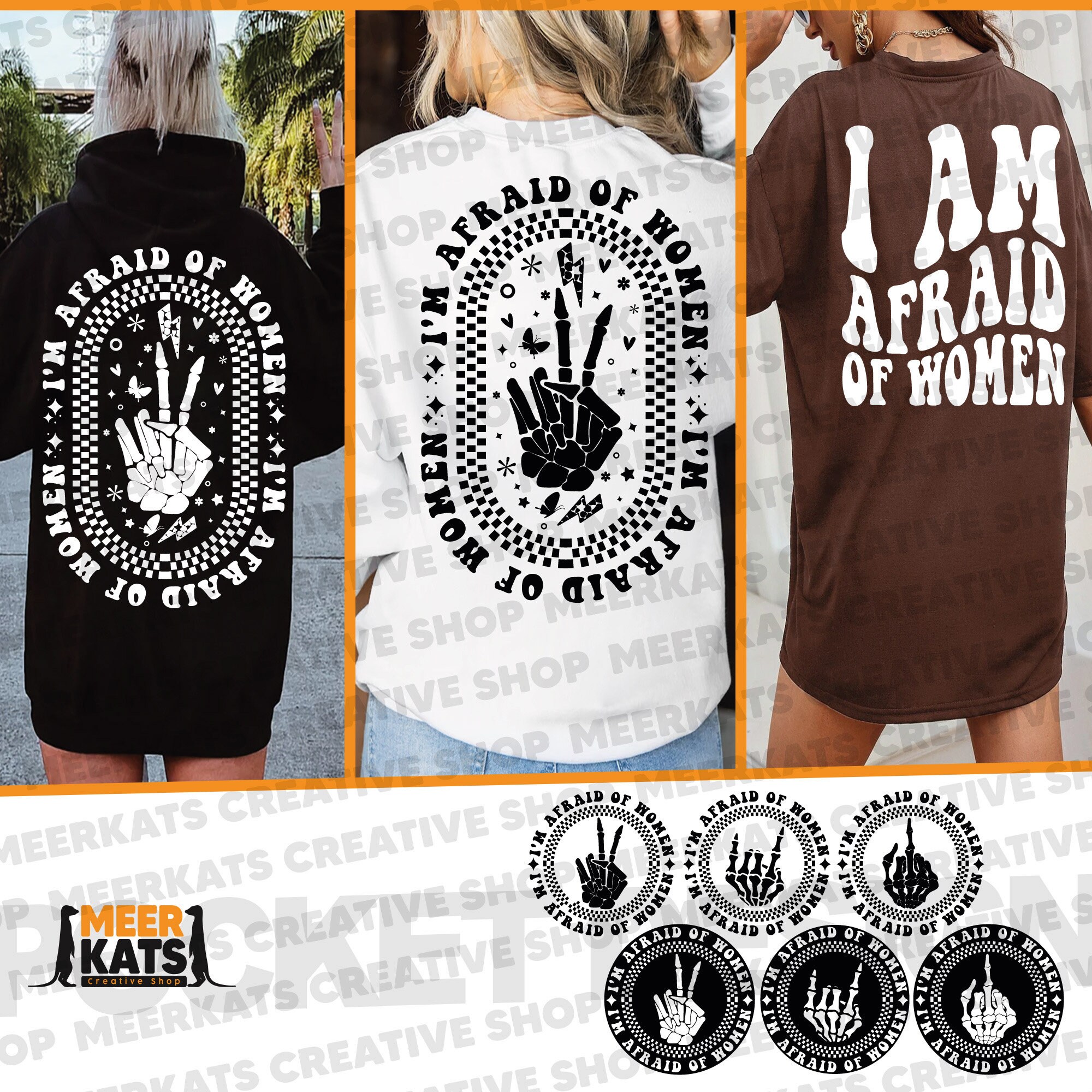 I'm Afraid of Women Svg, Snarky Svg, Popular Svg, Sarcasm Png, Funny ...