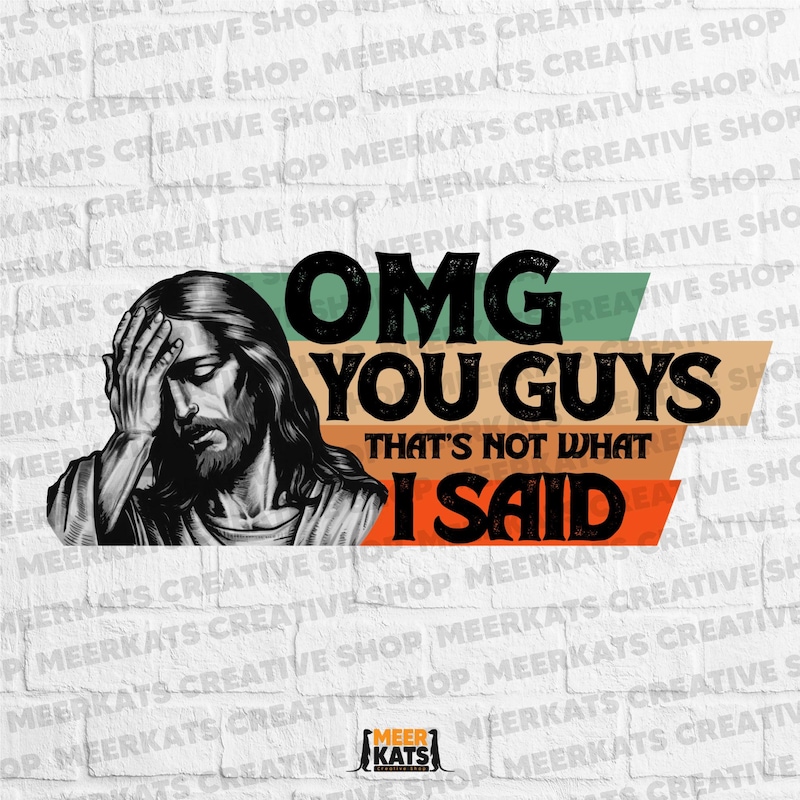 Omg Jesus Shirts - Etsy