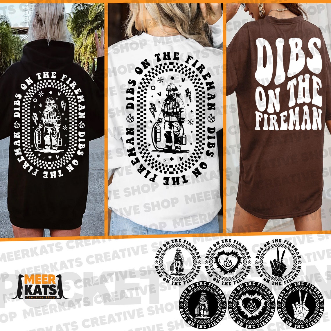 Dibs on the Fireman SVG - Funny Firefighter Wife Design (digital ...