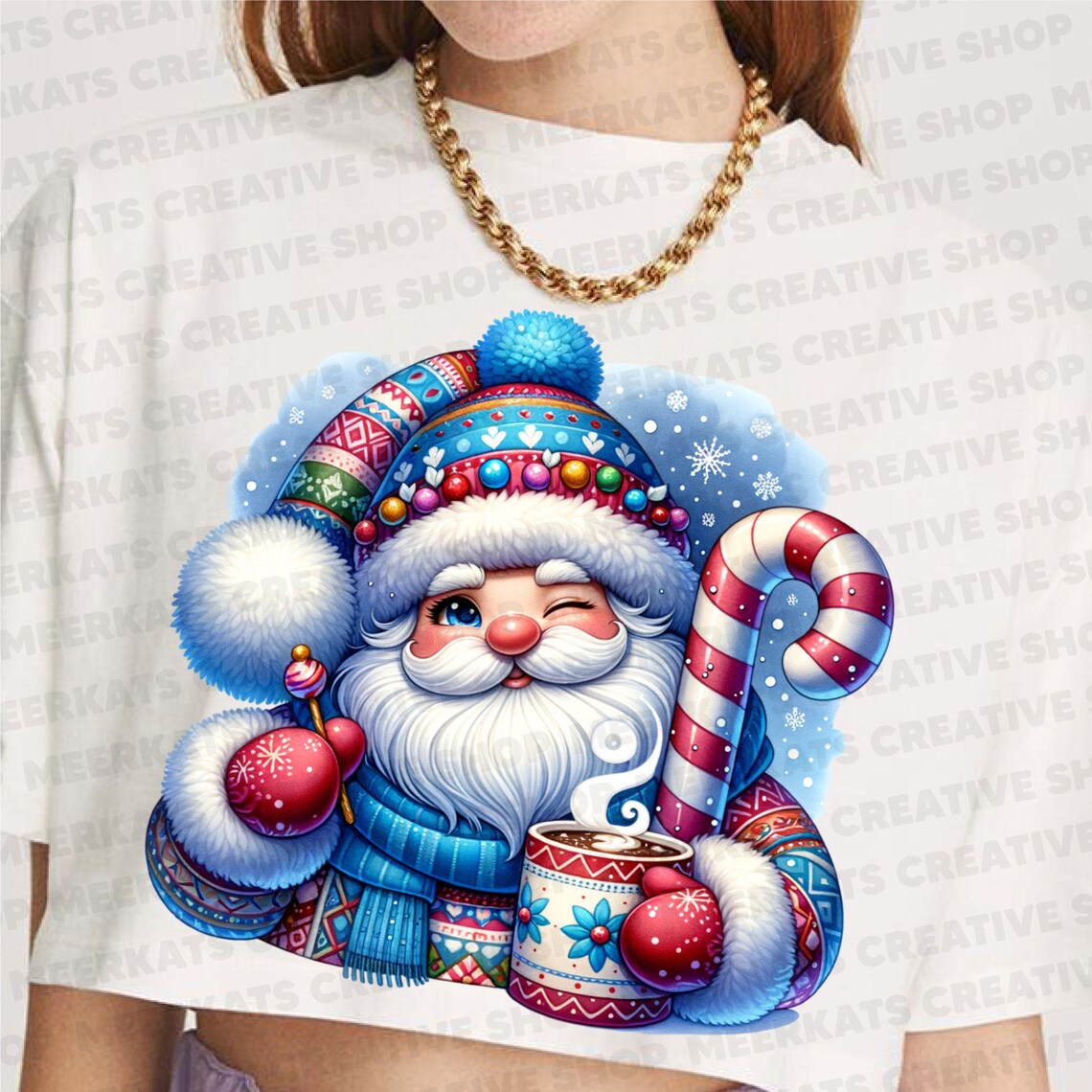 Blue Santa Claus Png, Christmas Png, Funny Christmas Png, Love ...