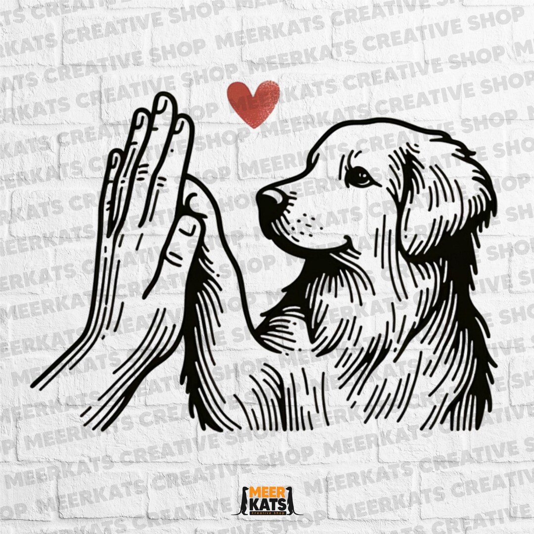 Praying Dog PNG, Dog and Hands Clipart, Faithful Dog Sublimation, Pet ...
