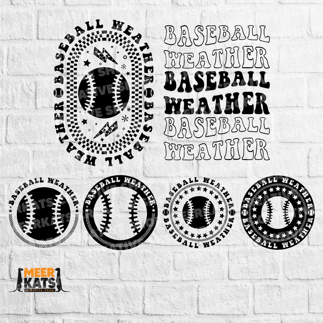 Baseball Weather Svg, Baseball Design Svg, Baseball Lover Svg, Baseball ...
