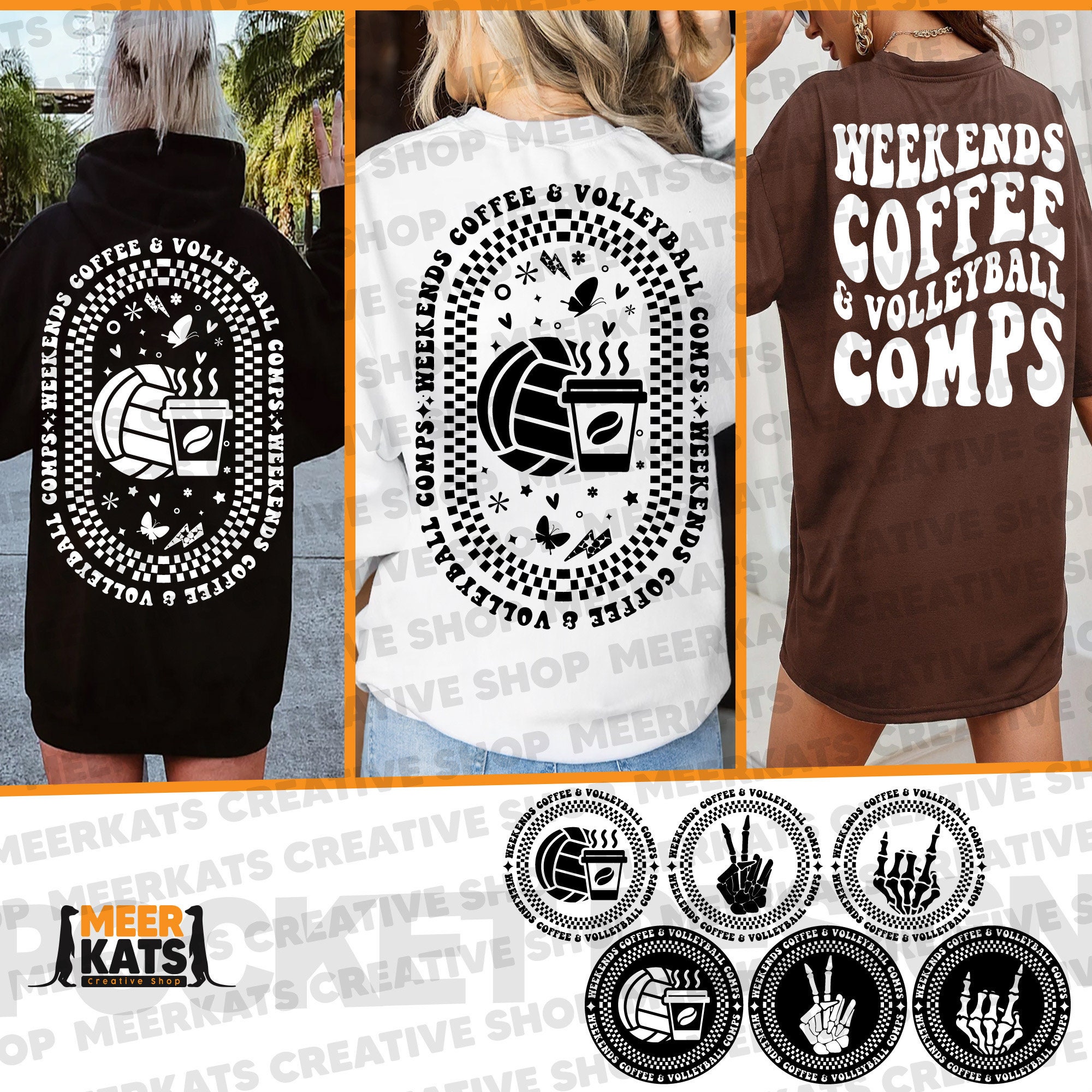 Weekends Coffee and Volleyball Comps Svg, Volleyball Svg, Racing ...