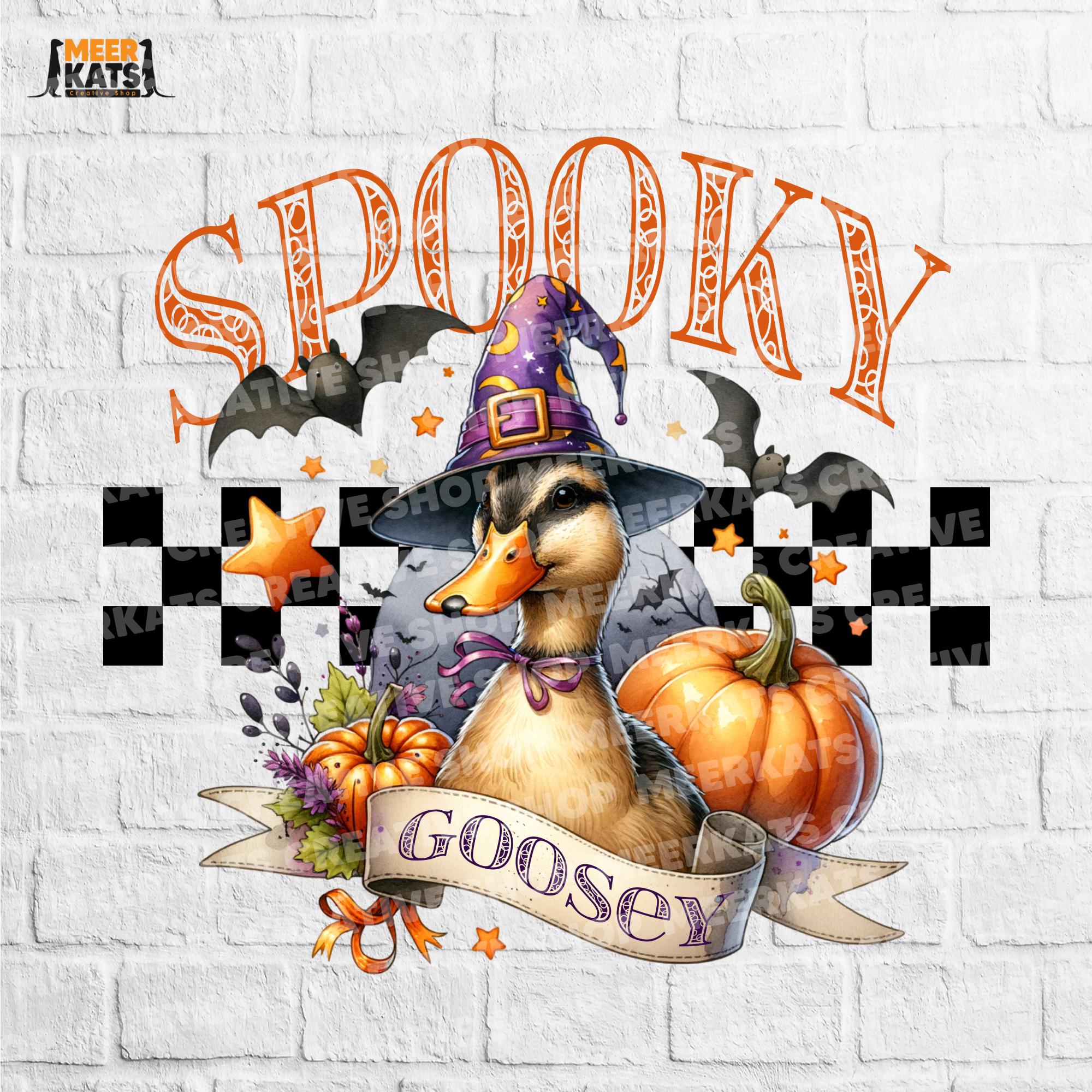 Spooky Goosey Png, Spooky Season Png, Goose Clipart Png, Funny ...