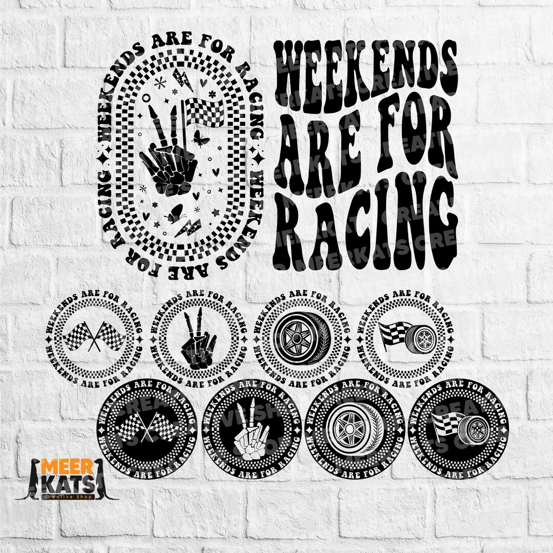 Weekends Are for Racing Svg, Motor Bike Svg, Popular Svg, Racing Shirt ...