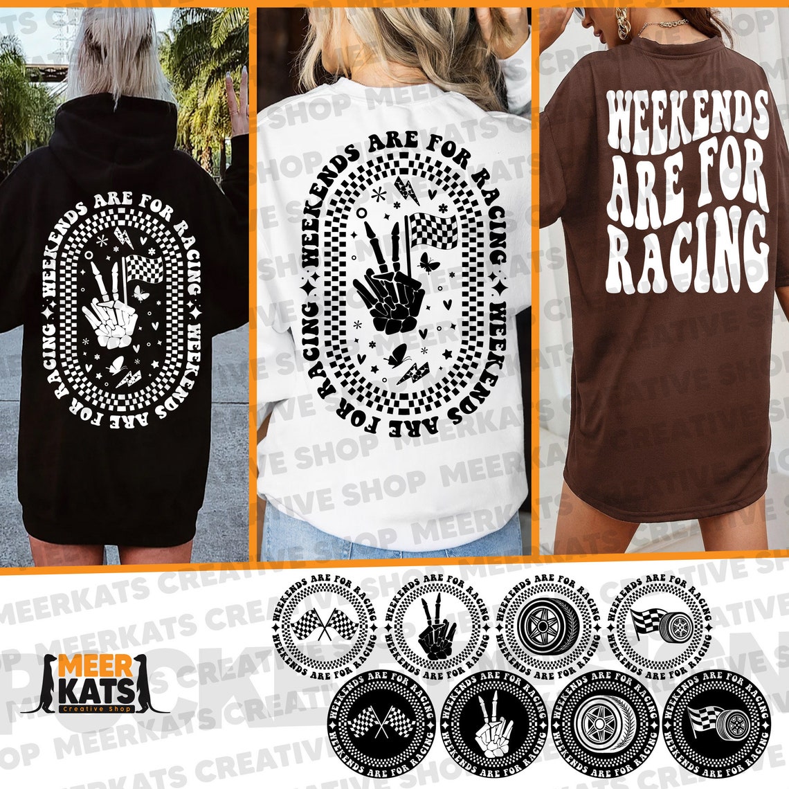 Weekends Are for Racing Svg, Motor Bike Svg, Popular Svg, Racing Shirt ...