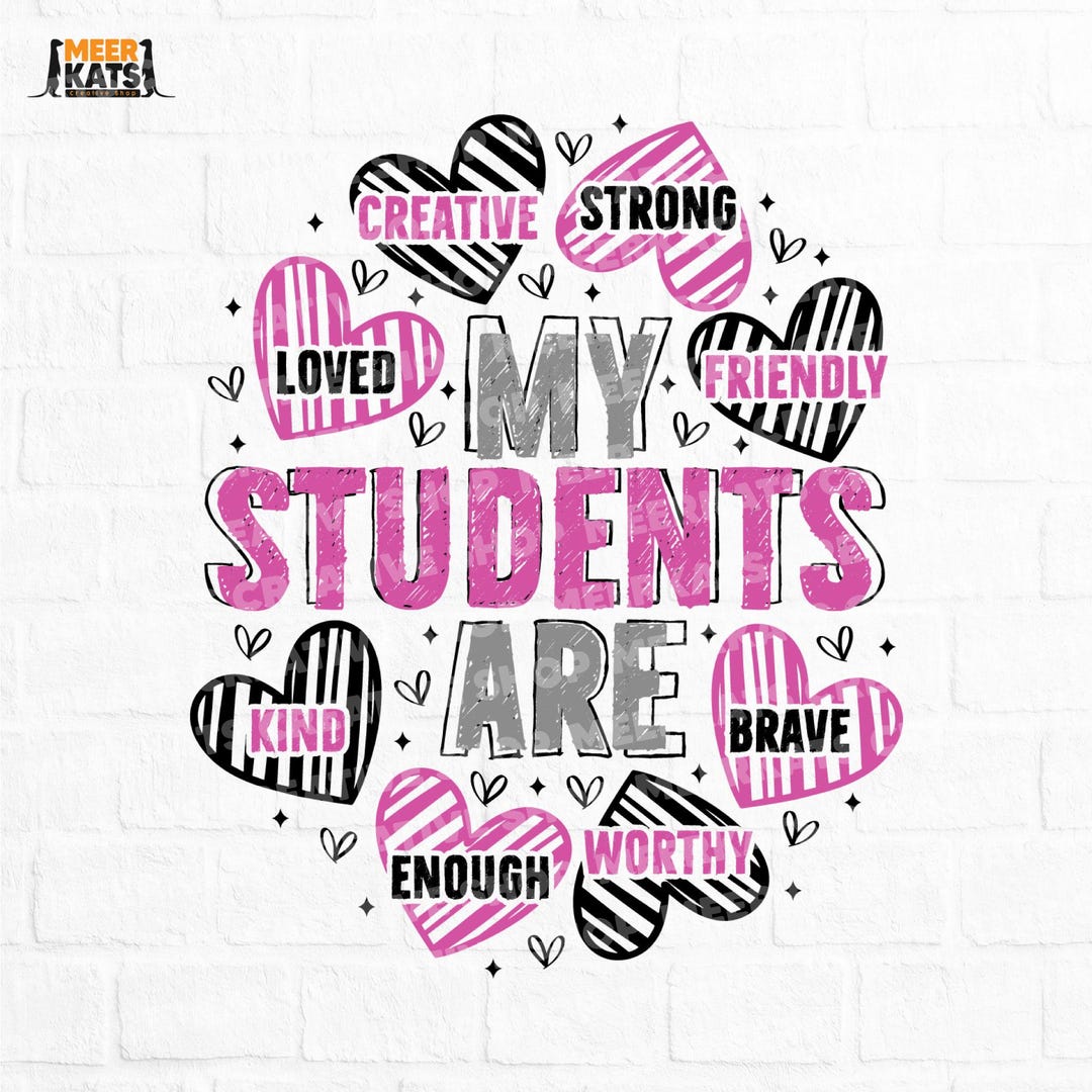 My Students Are Valentine Png, Heart Candy Png, Teacher Valentines Day ...