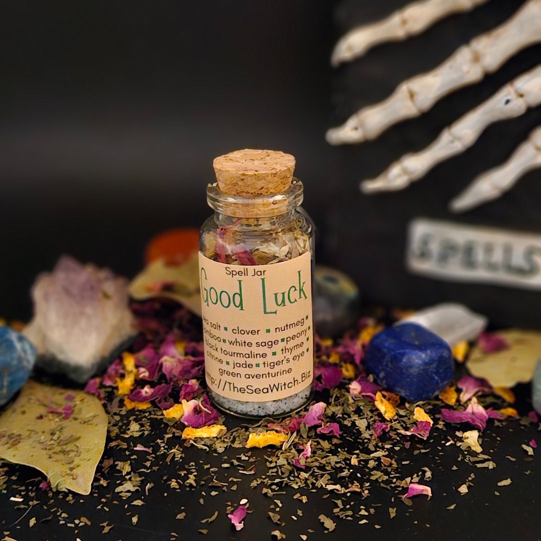 Good Luck Spell Jar - Etsy