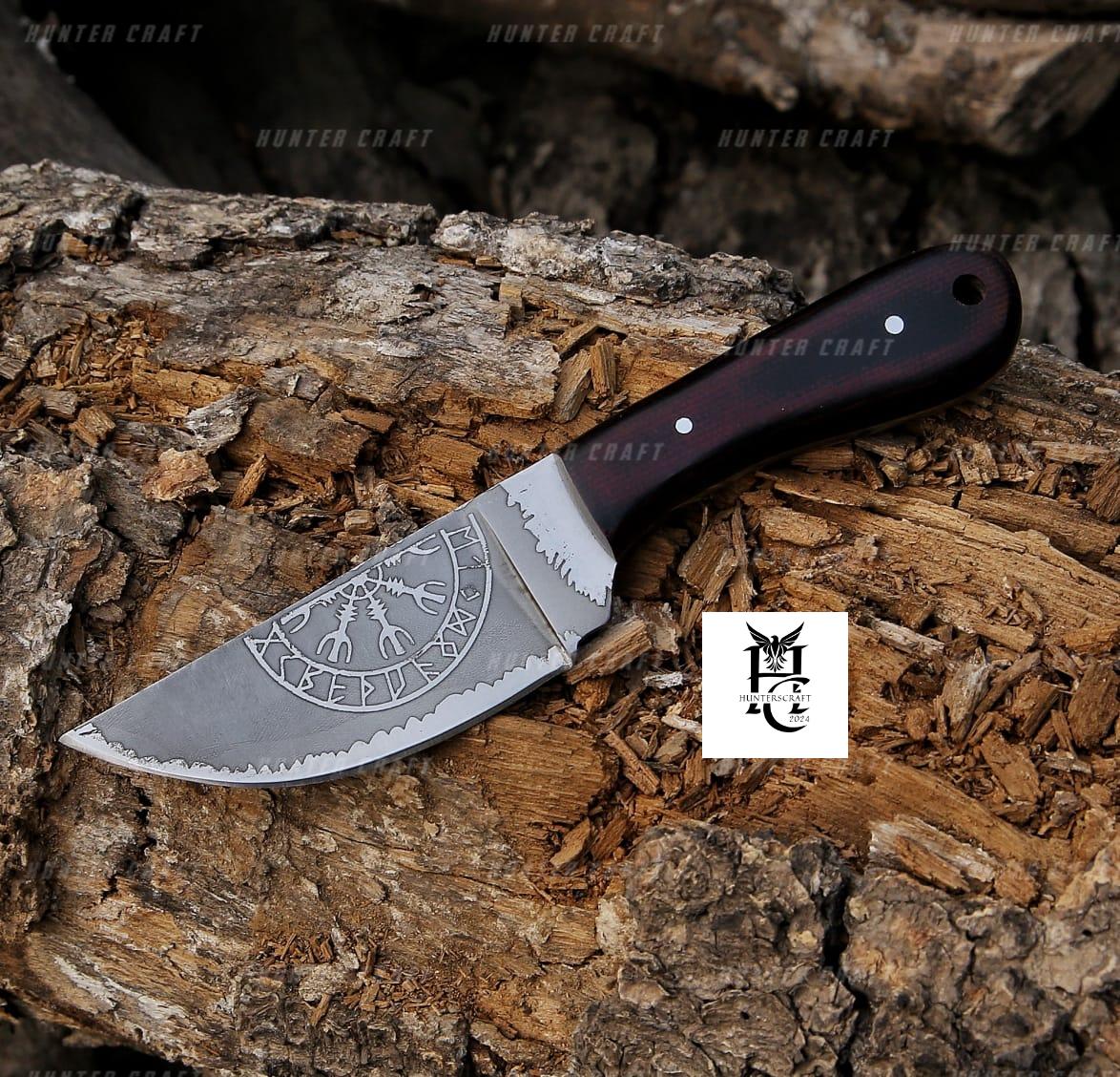 Vegvisir Viking Hunting Knife, Great Viking Knife, Best Birthday Gift ...