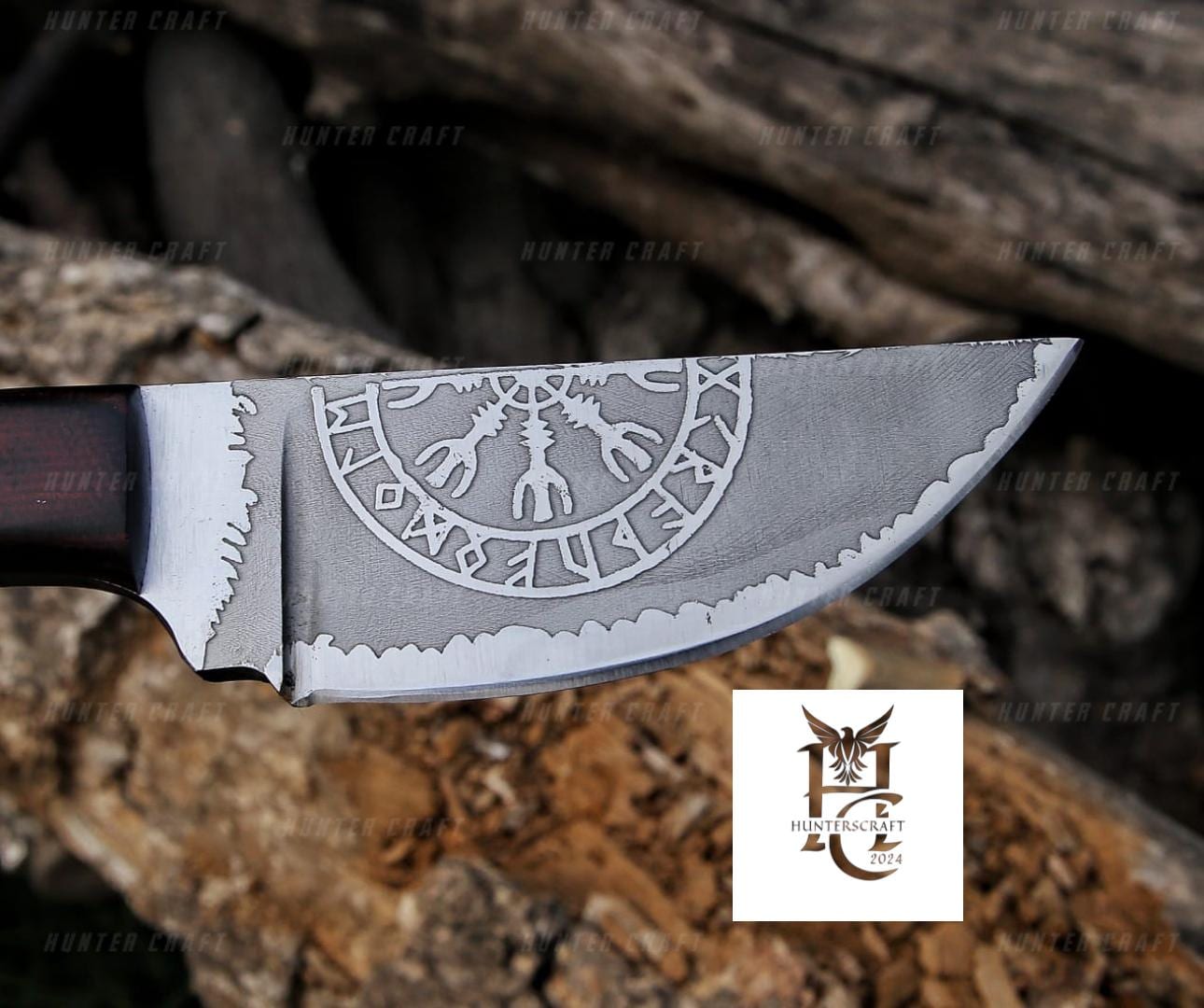 Vegvisir Viking Hunting Knife, Great Viking Knife, Best Birthday Gift ...