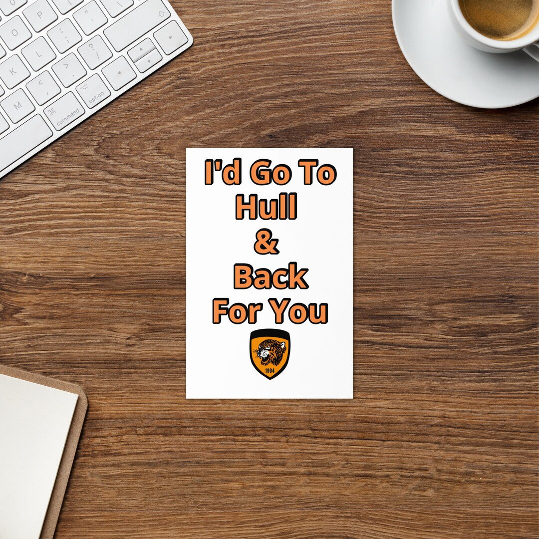 Hull City Funny Valentines Day Card - Etsy