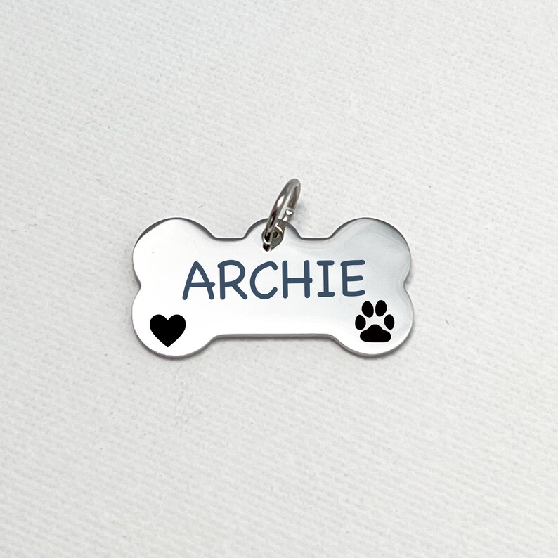 Personalized Dog Tag, Cat Identification Medallion, Engraved Medallion ...