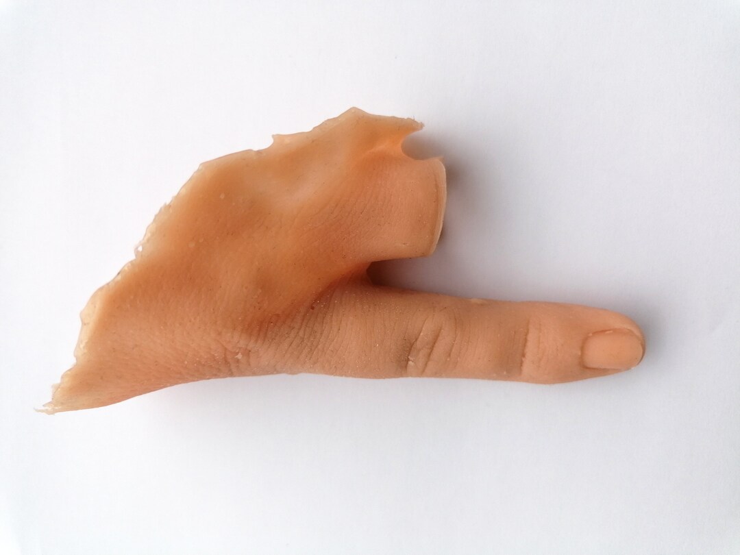 The Sixth Finger. Handmade Realistic Silicone Finger. You Will Need ...