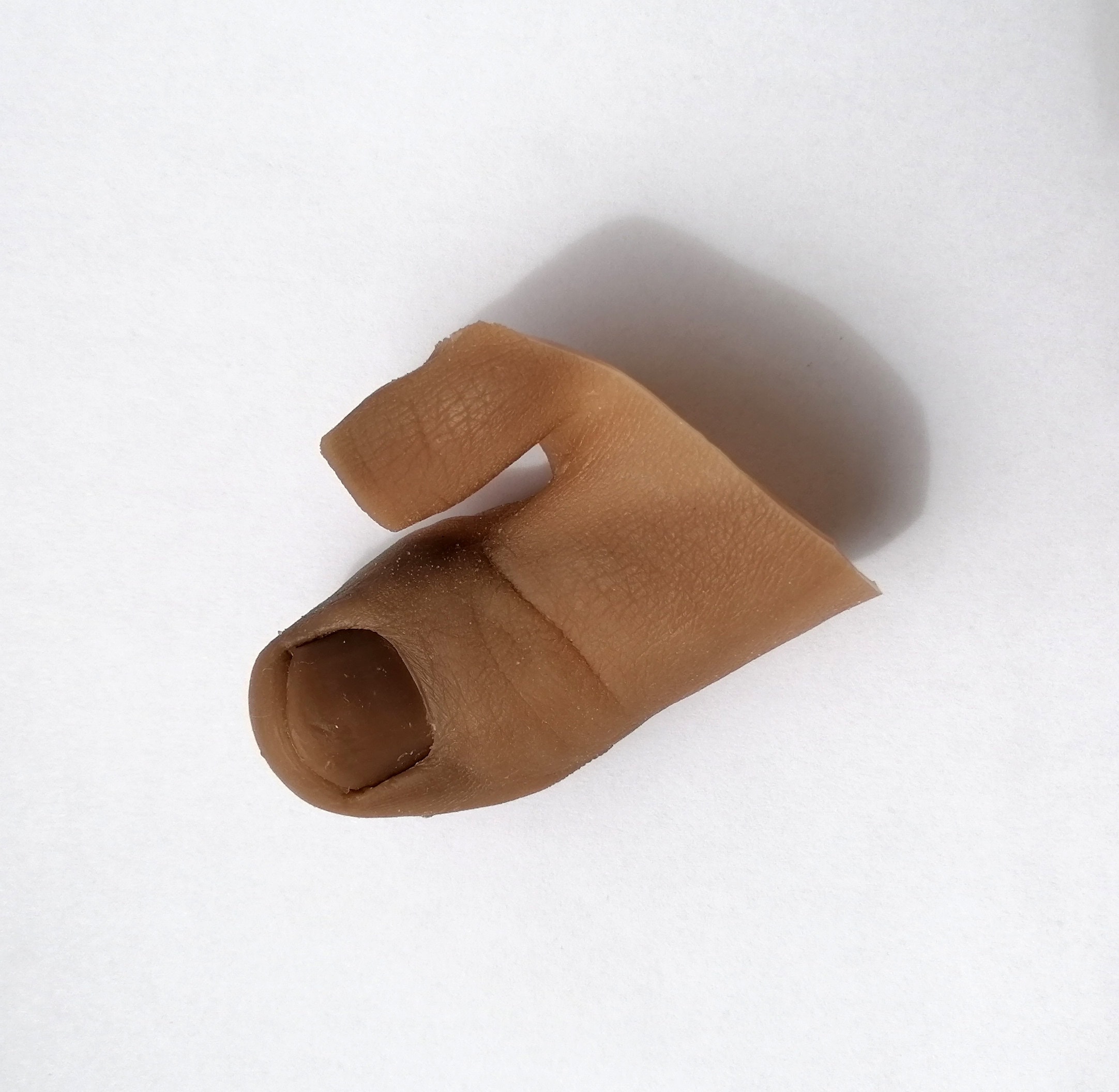 CUSTOM MADE. Silicone Sleeve for Several Fingers or Toes. Non-medical ...