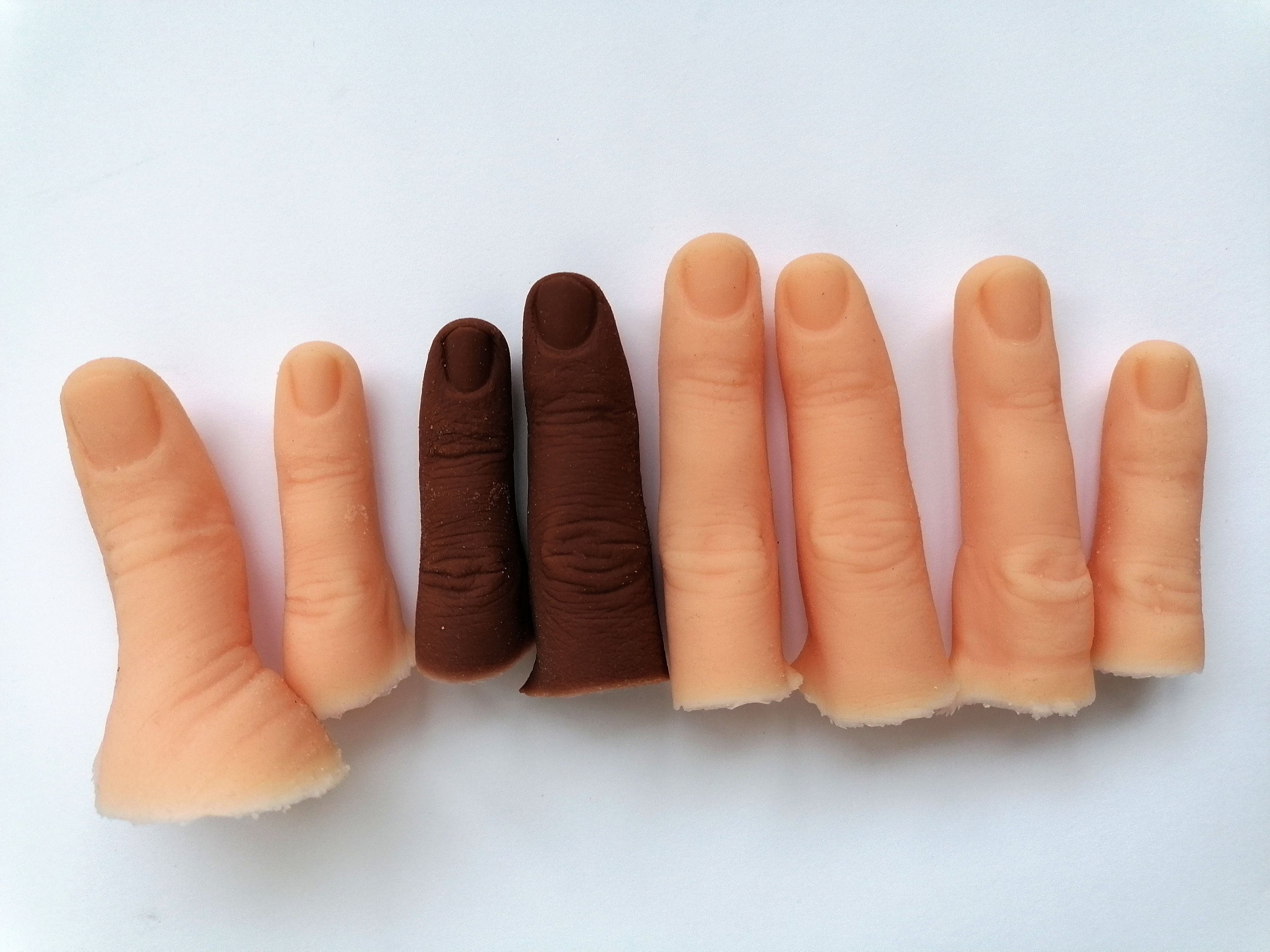 Realistic Silicone Cast Nose and Fingers. Sfx Film Props Halloween Joke ...