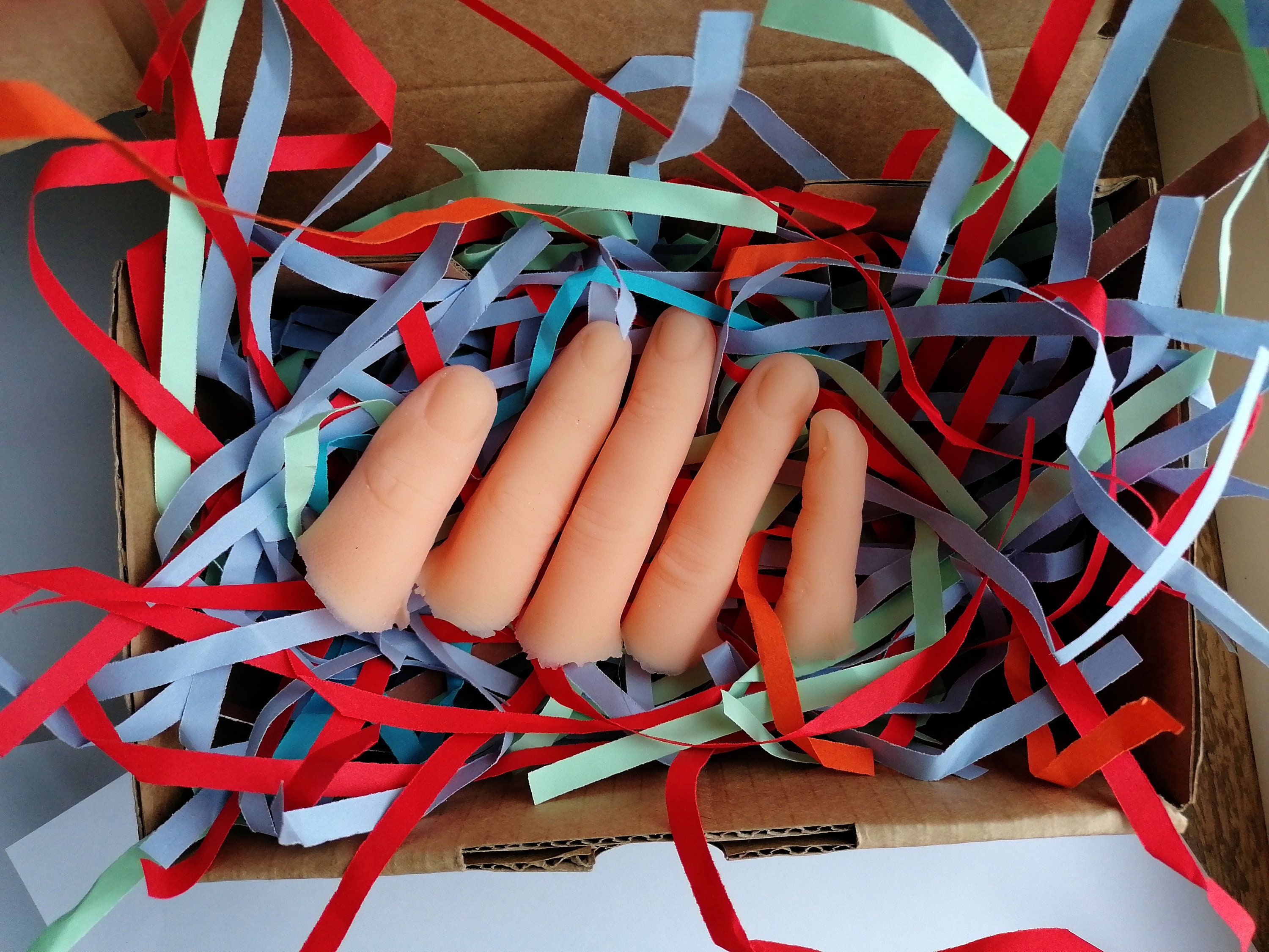 Fake Fingers, Cast Silicone Fingers, Handmade Realistic Silicone Finger ...