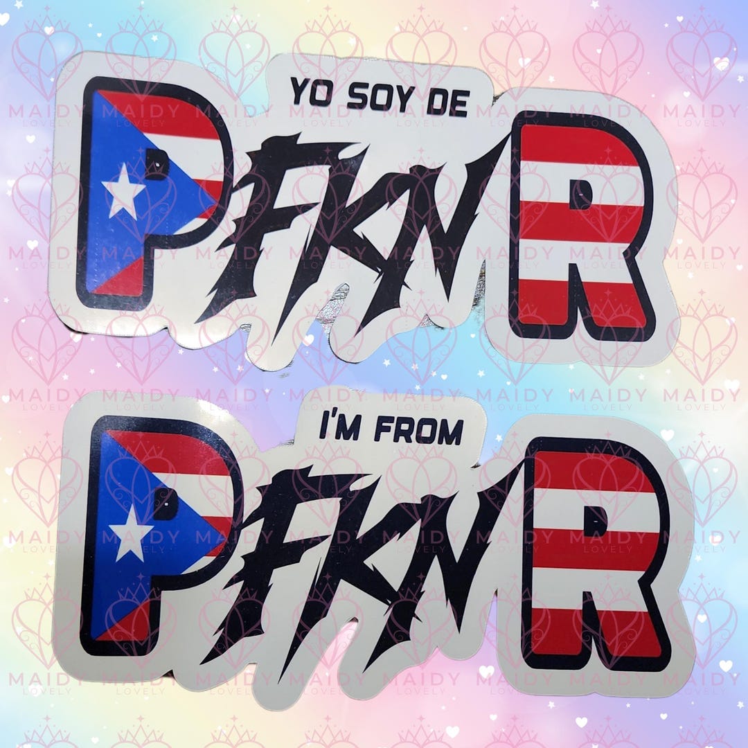 Sticker yo Soy De Pfknr i'm From i Love My - Etsy